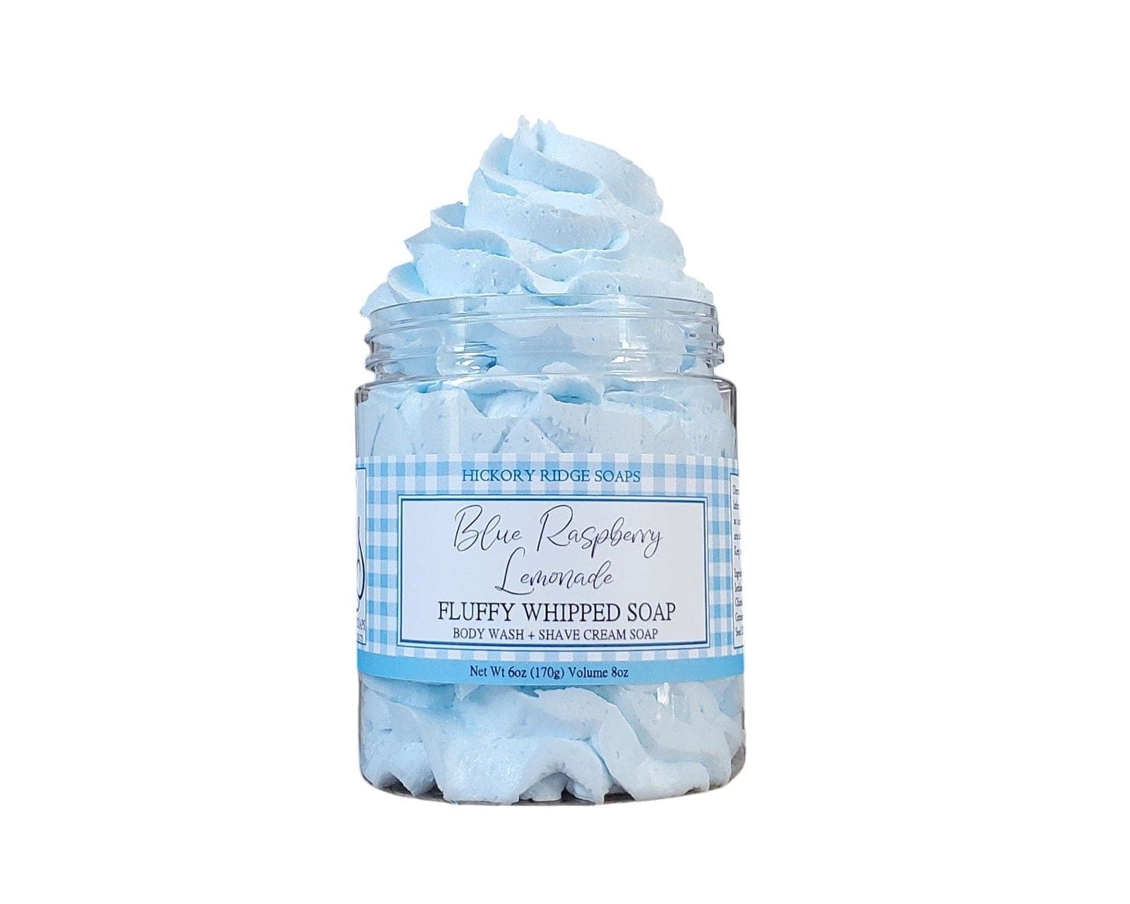 Blue Raspberry Lemonade Whipped Soap – Hickory Ridge Soap Co