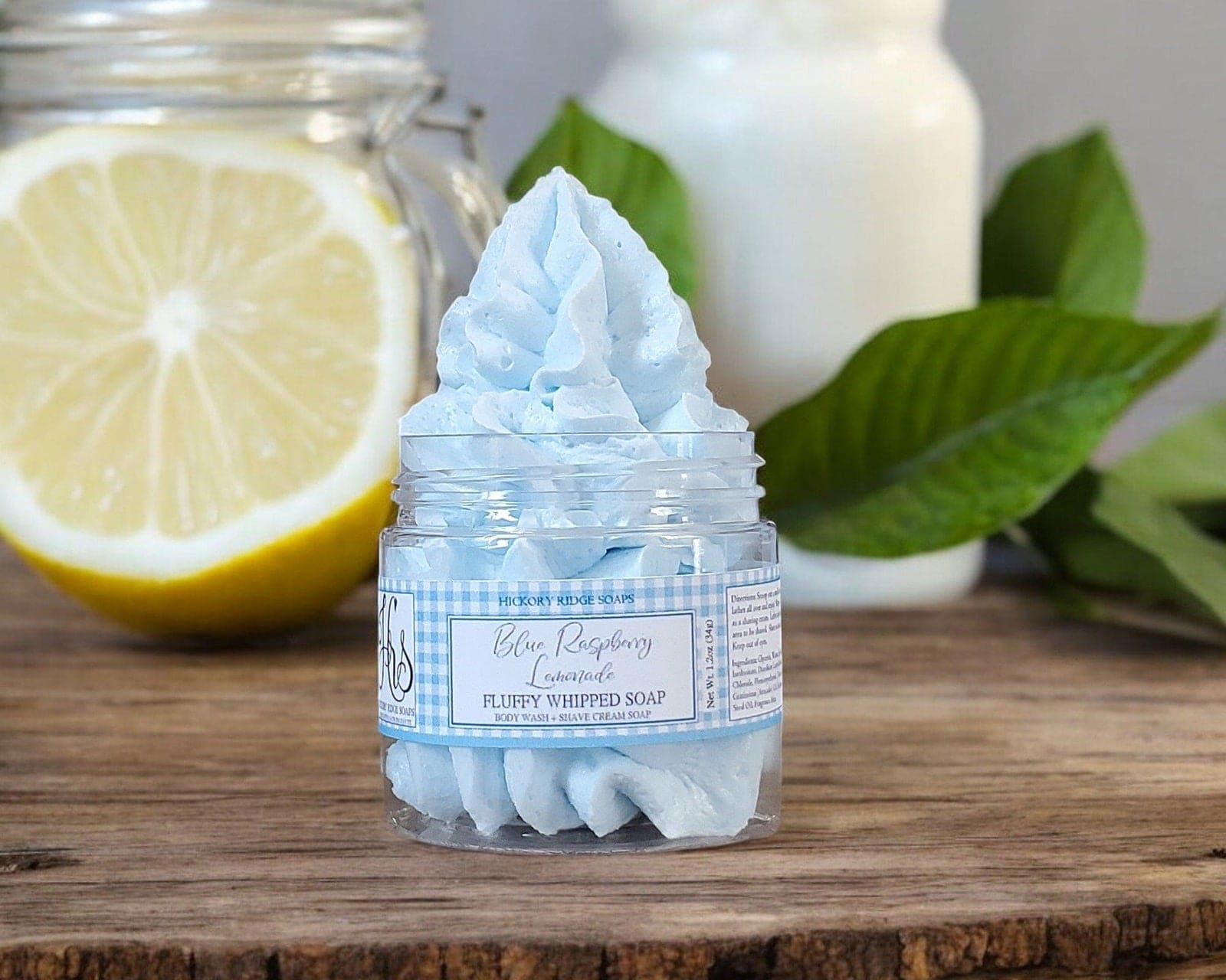 Blue Raspberry Lemonade Whipped Soap – Hickory Ridge Soap Co