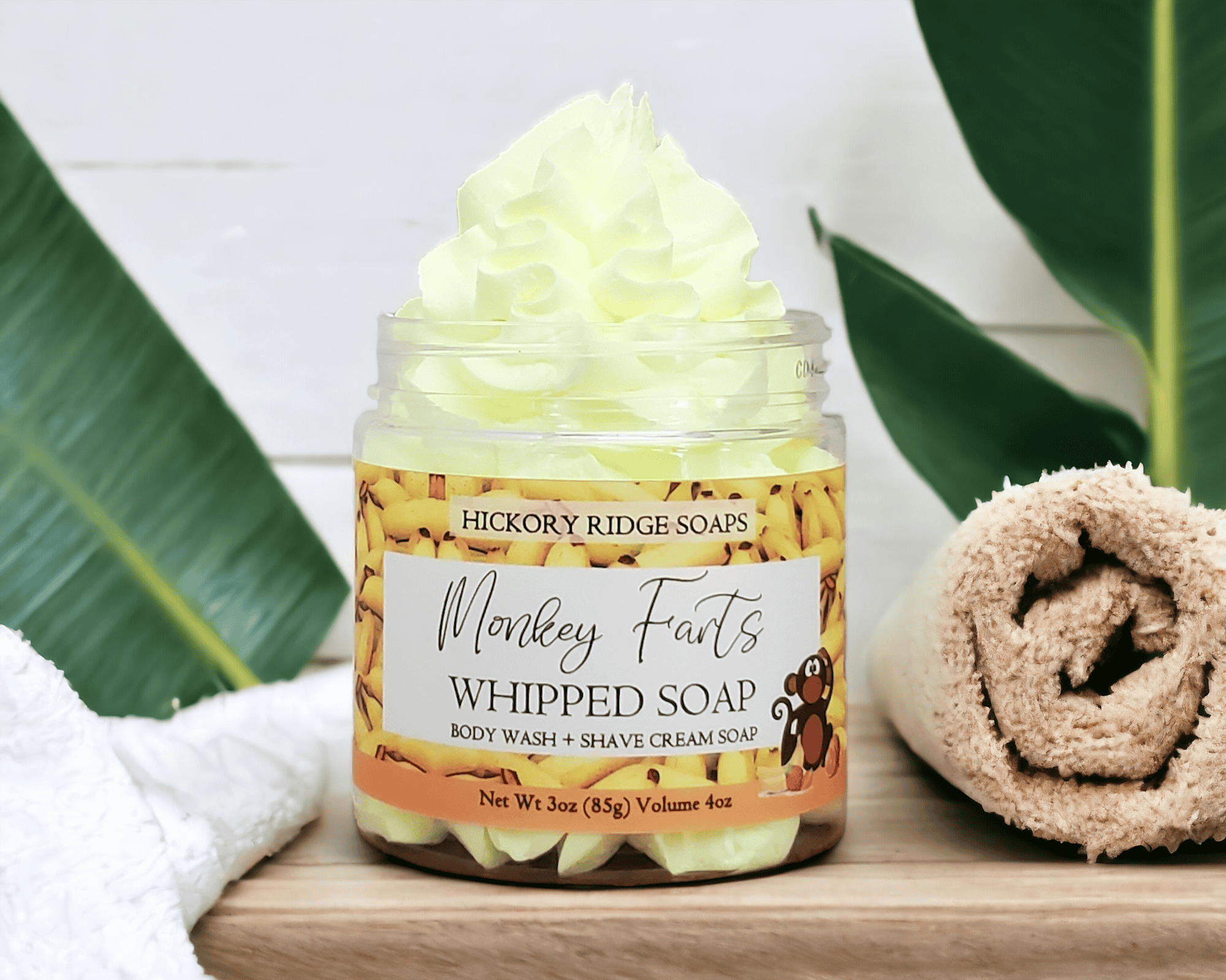 Monkey Farts Fluffy Whipped Soap – Hickory Ridge Soap Co